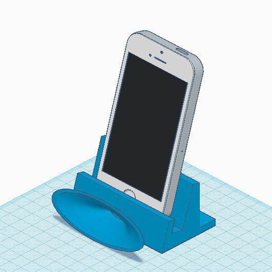 Passive Smartphone Amplifier Assignment - Tinkercad