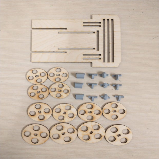 Autonomous Robot Racer: Analog Mode (no Microcontroller Needed) - Tinkercad