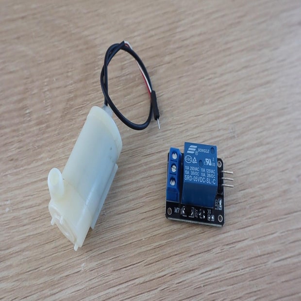 Automatic Plant Watering System Using a Micro:bit - Tinkercad