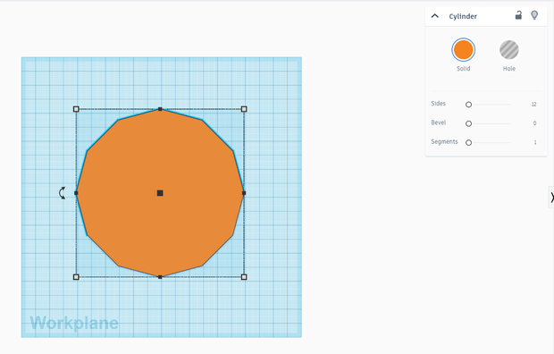 3D Printed Sundial - Tinkercad