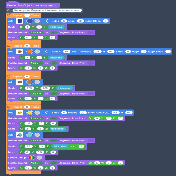 Ornament Generator With Tinkercad Codeblocks Tinkercad