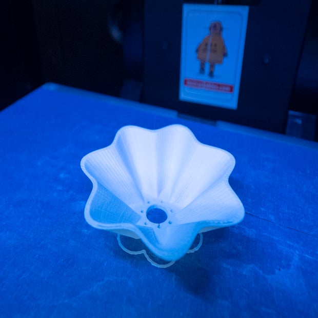 Glowing 3D Printed Flowers - Tinkercad