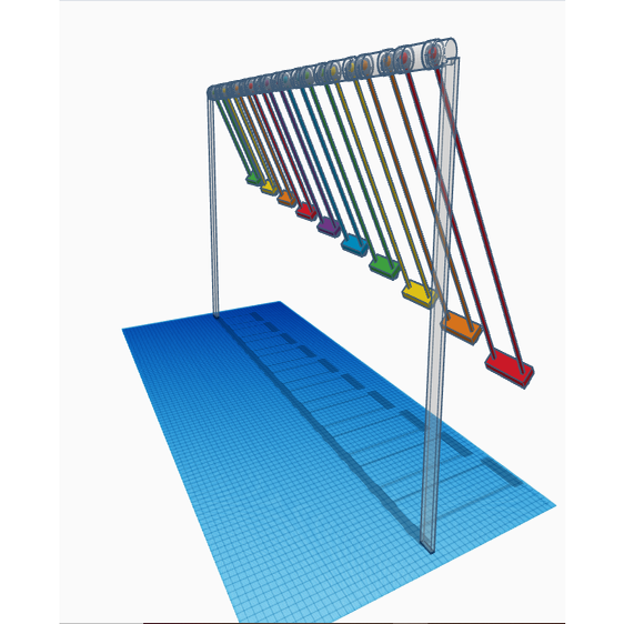 Make a Rainbow Pendulum Snake With Tinkercad. - Tinkercad