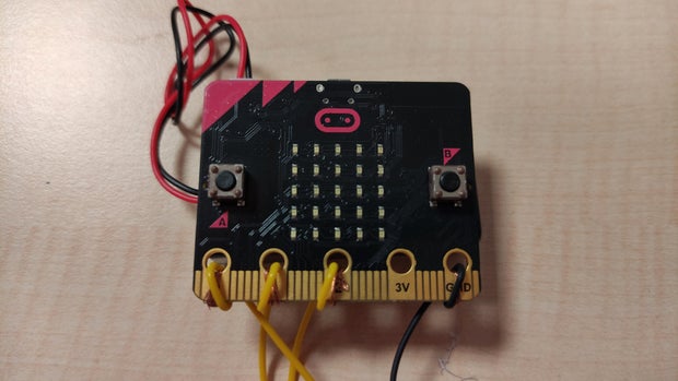 Micro Bit Controlled Tic Tac Toe Game Tinkercad