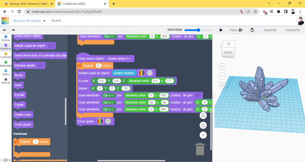 Geology With Tinkercad Codeblocks Tinkercad