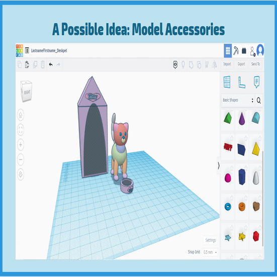 Exploring Shape Form And 3d Modeling With Tinkercad Tinkercad 