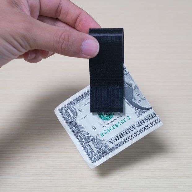 3D Printed Money Clip - Tinkercad
