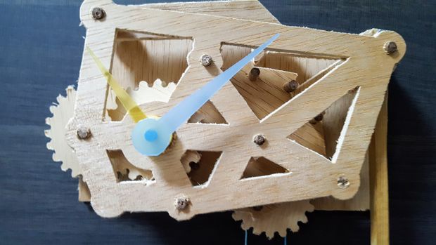Wooden Clock Designed With Tinkercad - Tinkercad