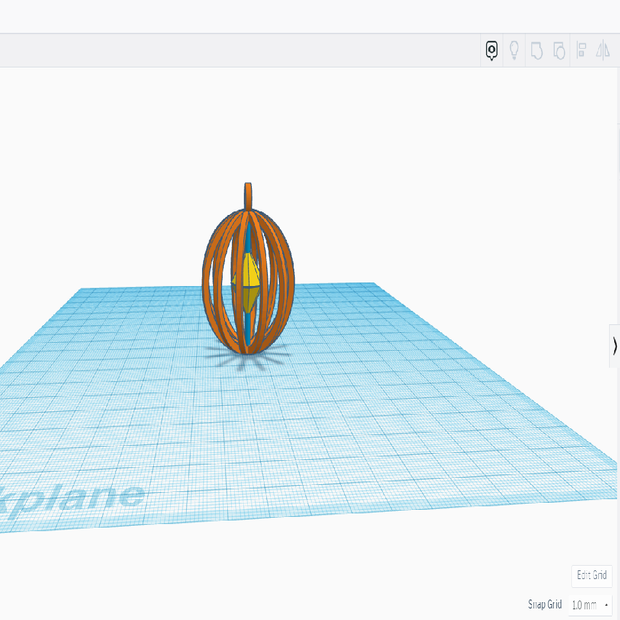 3d Printed Earrings and Pendant Set (designed in Tinkercad) - Tinkercad