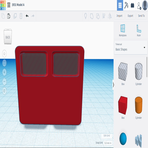 How to Make a Model a and Scene Using Tinkercad - Tinkercad