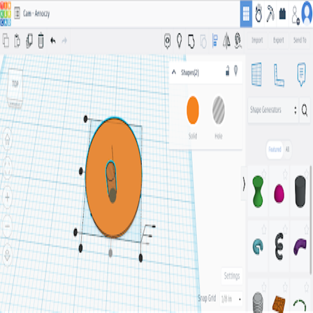 Project Based Learning - Inventor Biography Automata - Tinkercad