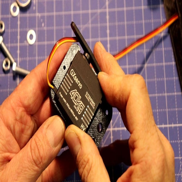 Servo Shoulder Support (Partial Exoskeleton) - Tinkercad