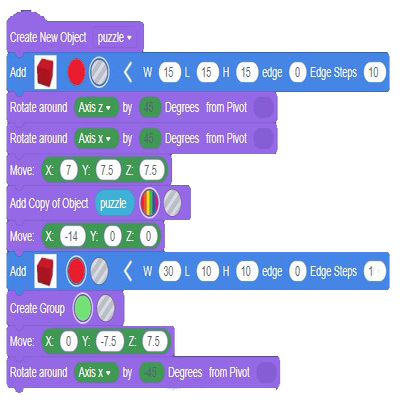 Same Six Piece Puzzle Tinkercad