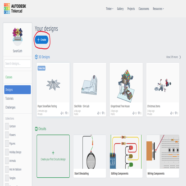 Creating a Snowflake Using Tinkercad - Tinkercad