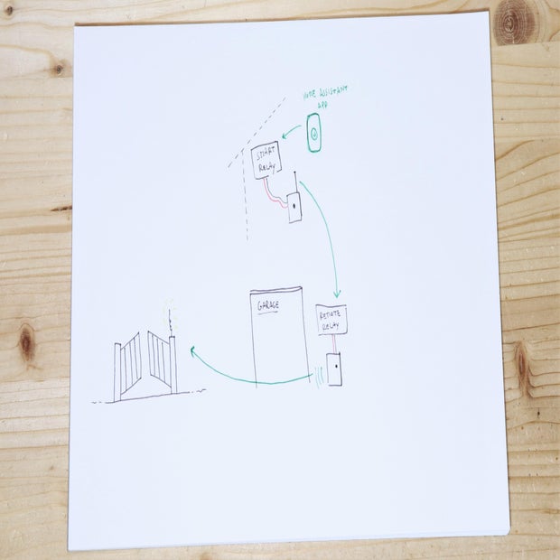 Open the Gate With Your Phone! - DIY Smart Gate (without Modifying the ...