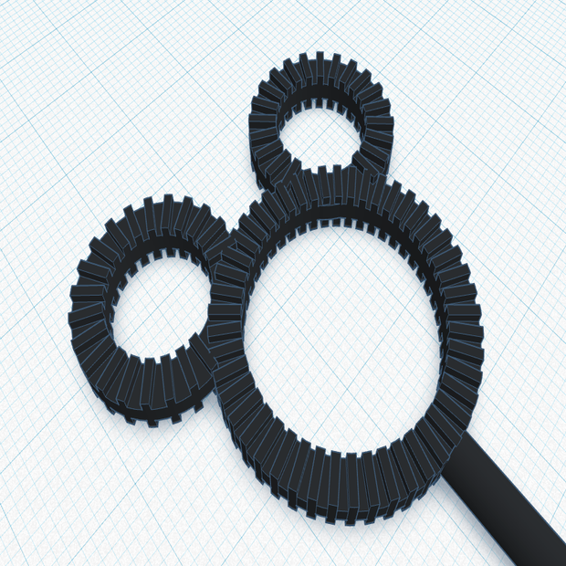 3D Printed Bubble Wands - Tinkercad