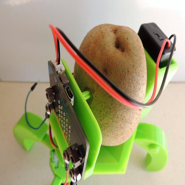 Tinkercad + Micro:bit Robotics for School: "I Love Kartof" Robot ...