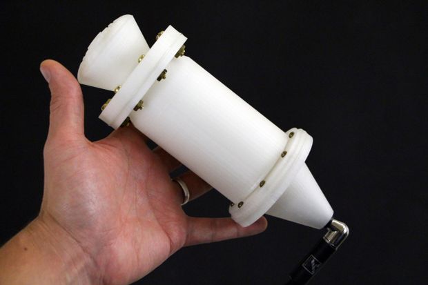 3D Printed Spring Reverb Microphone - Tinkercad