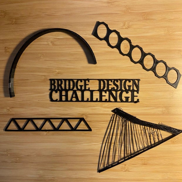Bridge Design Challenge - Tinkercad