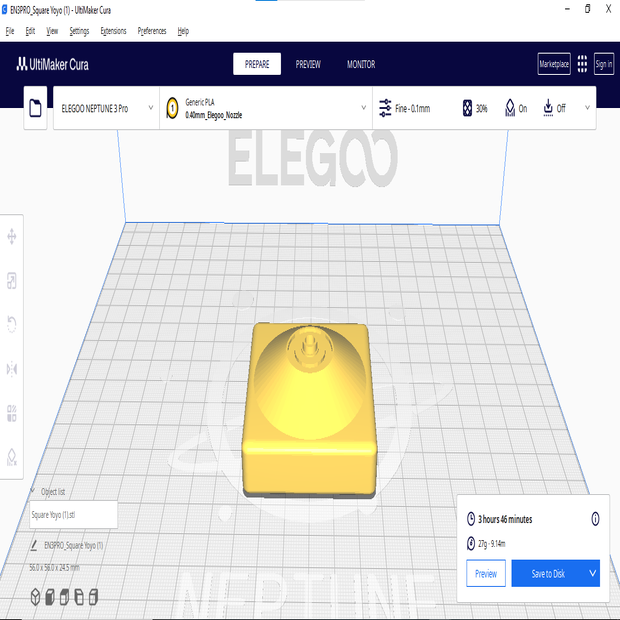 Designing and Building a Square Yo-Yo Using Tinkercad - Tinkercad