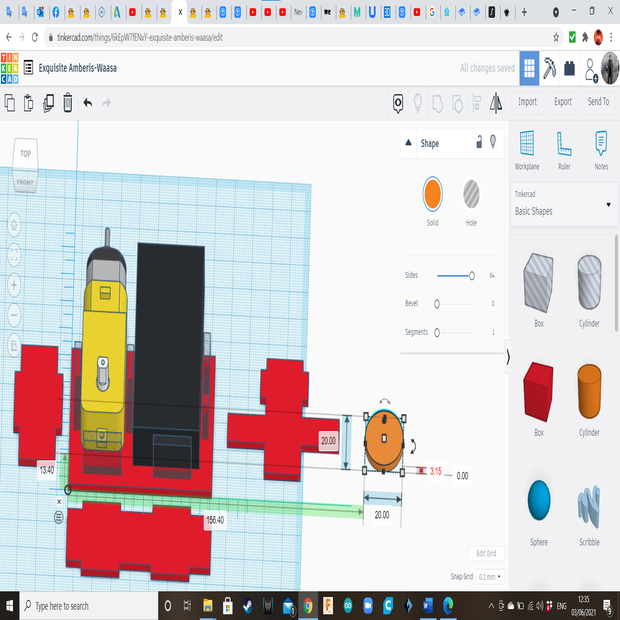 Tinkercad Robotics for School: Laser-cut Walking Machine! - Tinkercad