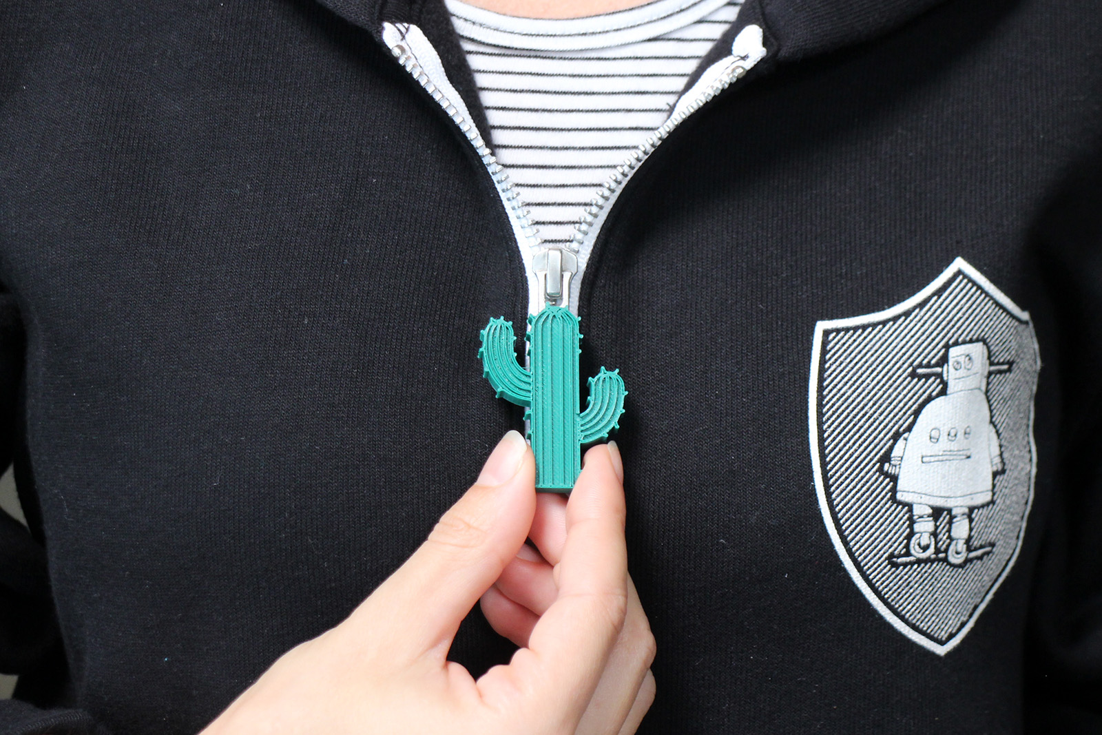 3D Printed Zipper Pulls - Tinkercad
