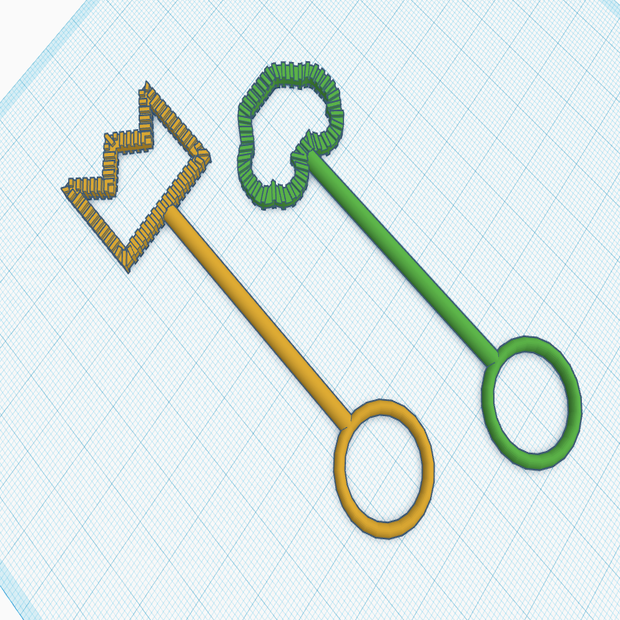 3D Printed Bubble Wands - Tinkercad