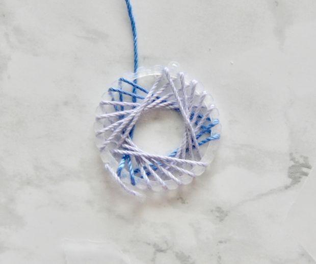 String Art Earrings and Necklace - Tinkercad