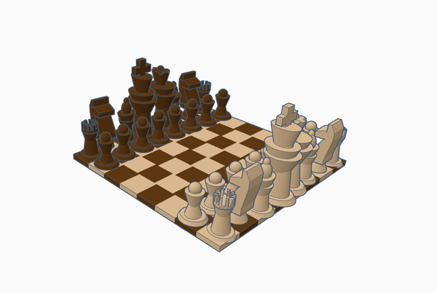 How to Make a 3D Printable Chess Set With Autodesk Tinkercad - Tinkercad