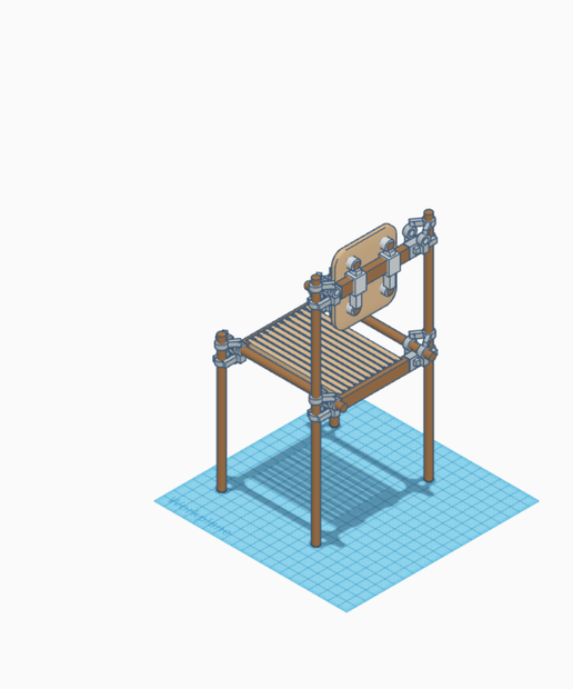 Chair Prototype - Tinkercad