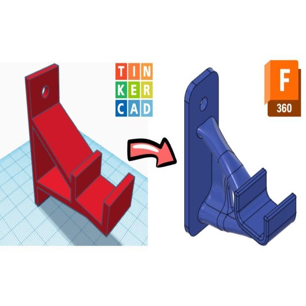 Generative Design Hook - Tinkercad