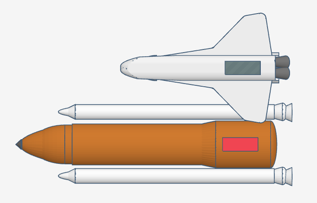 Tinkercad Space Shuttle - Tinkercad