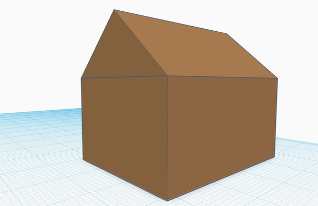 Gingerbread House - Tinkercad