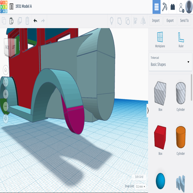 How to Make a Model a and Scene Using Tinkercad - Tinkercad