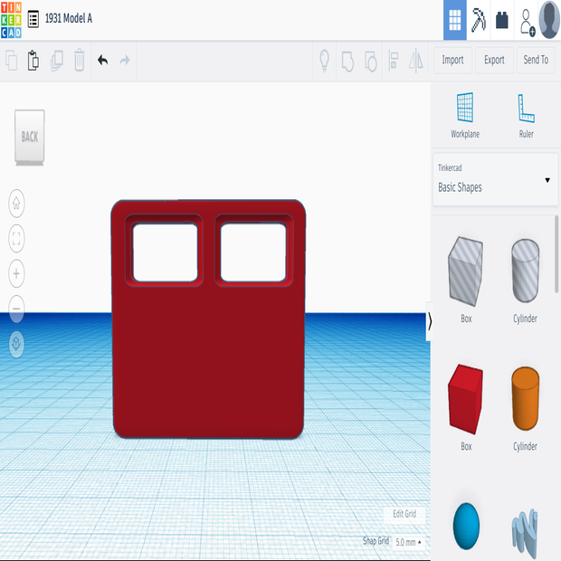 How to Make a Model a and Scene Using Tinkercad - Tinkercad