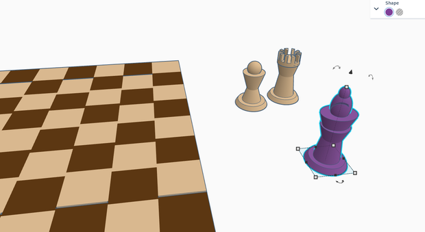How to Make a 3D Printable Chess Set With Autodesk Tinkercad - Tinkercad