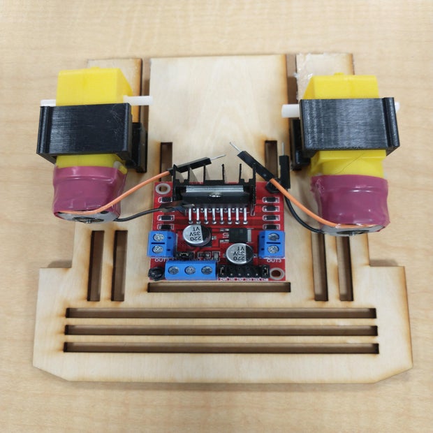 Autonomous Robot Racer: Scratch Mode - Tinkercad