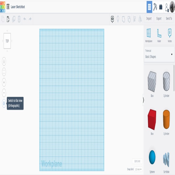 Tinkercad Robotics for School: Laser-cut Sketchbot - Tinkercad