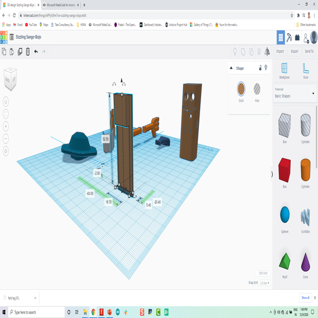 Sorting The Object Using Ferb Detective Agent Tinkercad