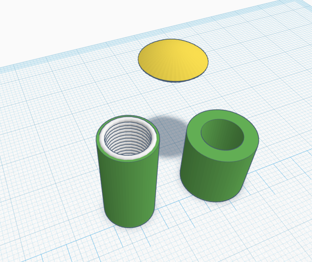 3D Printed Pencil Topper + Fidget Toy - Tinkercad