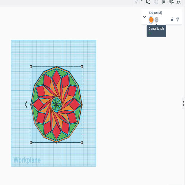 3D Printed Sundial - Tinkercad