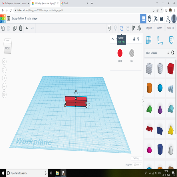 How to Make 3D Printed Structure Using Principal of Tensegrity? - Tinkercad