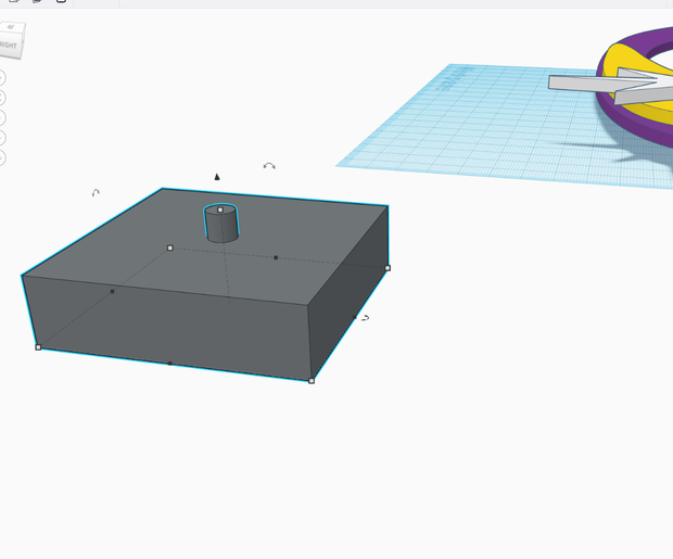 3D Printed Futuristic Space Age Wall Clock - Tinkercad