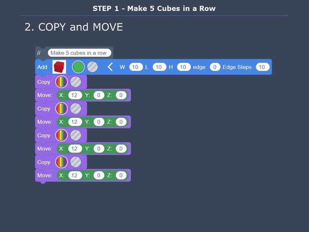 Pattern Play In Tinkercad Codeblocks Tinkercad