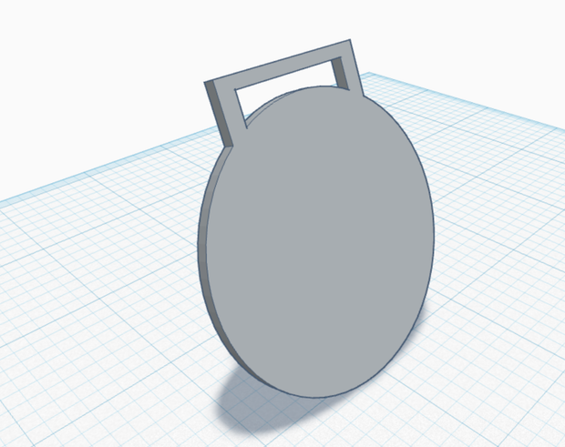Trophy Stand for Hanging Medals - Tinkercad