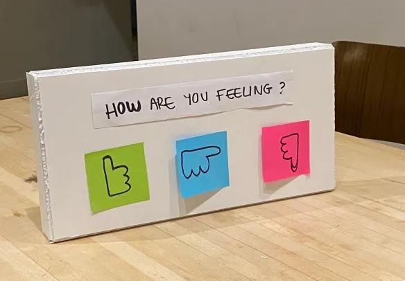 Internet of Things Mood Tracker for School or Work - Tinkercad
