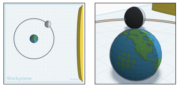 Tinkercad Moon Phase Tool - Tinkercad