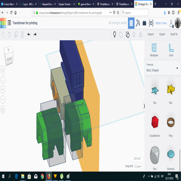 Creating a Transformer With Tinkercad - Tinkercad