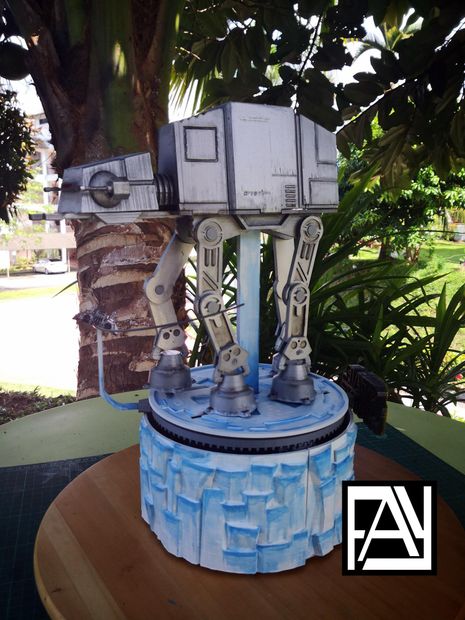 ATAT Motorized Automata - Tinkercad