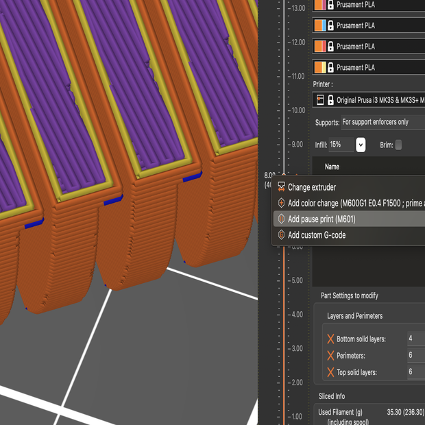 3D Printed Flexi Snake - Tinkercad